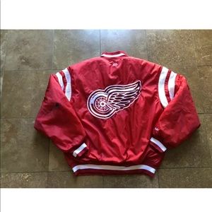 mirage | Jackets & Coats | Vintage Nhl Detroit Red Wings Mirage Red ...